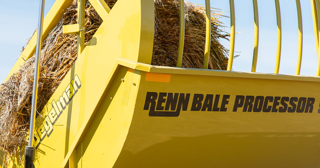 RENN Bale Processor | High Performance Grain Processing & Grain Bag ...